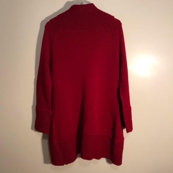 Sweaters | Red Cardigan One Size United States Sweater | Poshmark